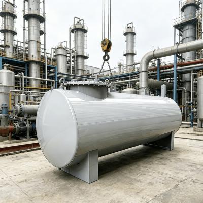 China Stainless Steel Insulated Pressure Vessel with Customized Size and 0.1-10 Mpa Design Pressure for Industrial Applications for sale