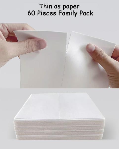 Quality Space Saving Laundry Detergent Sheets Versatile Laundry Powder Sheets Skin for sale