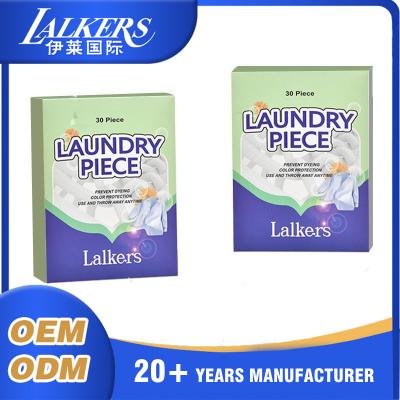 China Sensitive Skin Disposable Laundry Sheets For Stain Removal Odor Removal for sale