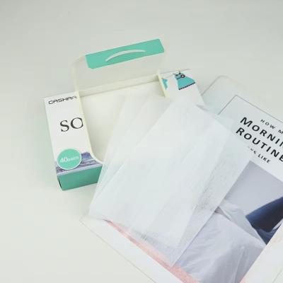 China Customized Fabric Softener Washer Sheets Light Weight And Compact Dryer Softener Sheet for sale
