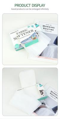 China Customized Fabric Softener Washer Sheets Light Weight And Compact Dryer Softener Sheet for sale