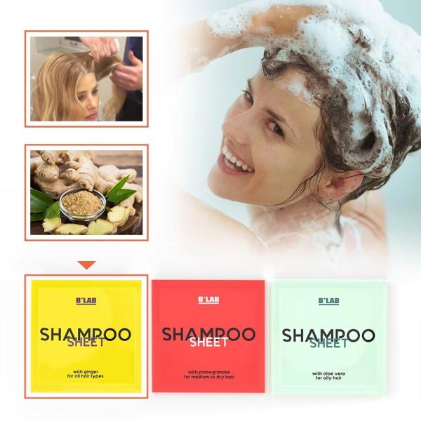 Quality ODM OEM Shampoo Tablets Eco Friendly Hair Care Dissolve Sachet Rich Foaming for sale