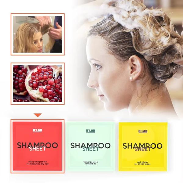 Quality ODM OEM Shampoo Tablets Eco Friendly Hair Care Dissolve Sachet Rich Foaming for sale