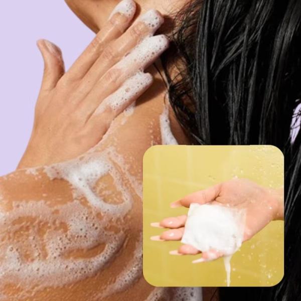 Eco Friendly Shower Sheets Space Saving Body Wash Paper Portable And Lightweight