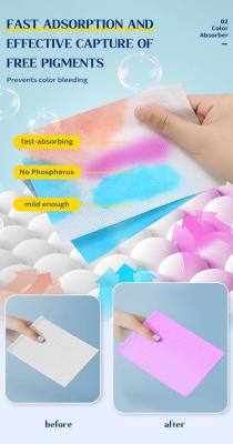 Cina Tessuti non tessuti 30pcs color grabber fogli profumo fresco per la lavatrice in vendita