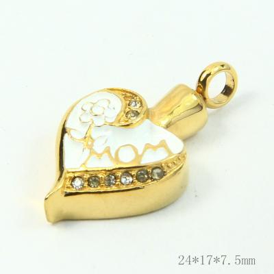 China Nuevo colgante único LPP29-2 del collar de la cadena de la botella de perfume del acero inoxidable del diseño de la moda en venta