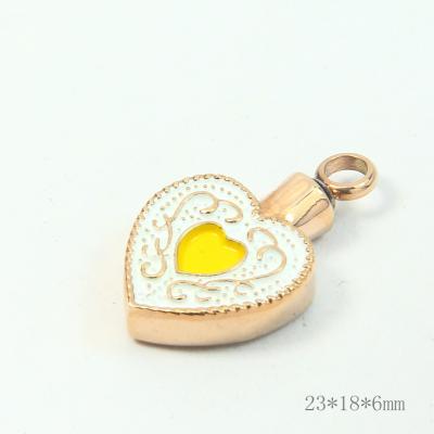 China Nuevo colgante único LPP42-3 del collar de la cadena de la botella de perfume del acero inoxidable del diseño de la moda en venta