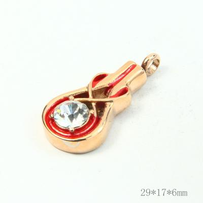 China Nuevo colgante único LPP05-1 del collar de la cadena de la botella de perfume del acero inoxidable del diseño de la moda en venta