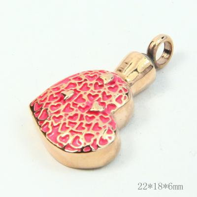 China Nuevo colgante único LPP39-1 del collar de la cadena de la botella de perfume del acero inoxidable del diseño de la moda en venta