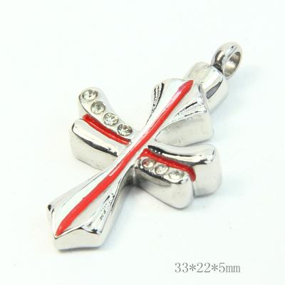 China Fashion New Unique Design Stainless Steel Perfume Bottle Chain Necklace Pendant LPP18-3 for sale