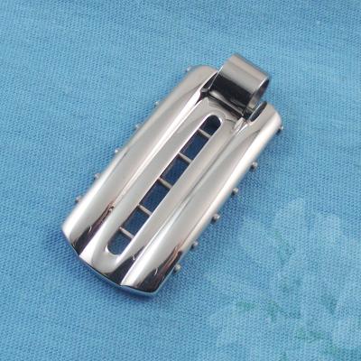 China 316L Stainless Steel Rectangle Square Shaped Necklace Pendant LPS0023 for sale