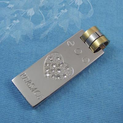 China 316L Stainless Steel Rectangle Square Shaped Necklace Pendant LPS0128 for sale
