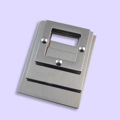 China 316L Stainless Steel Rectangle Square Shaped Necklace Pendant LPS0008 for sale