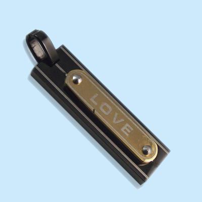 China 316L Stainless Steel Rectangle Square Shaped Necklace Pendant LPS0169 for sale