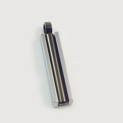 China 316L Stainless Steel Rectangle Square Shaped Necklace Pendant LPS0190 for sale