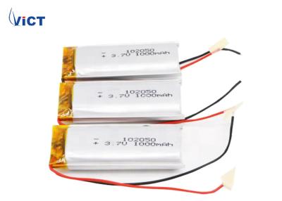 Cina La batteria 1000 MAh del polimero del litio di alto potere 3,7 V ha valutato la dimensione 10*20*50 millimetro della capacità in vendita