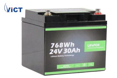 China 4500 het Pak van de Cycli24v 30Ah LiFePo4 Batterij voor Golfkar Te koop