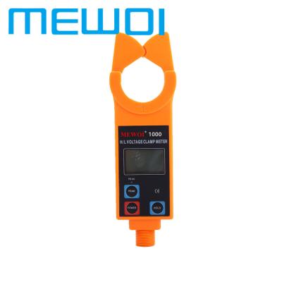China MEWOI1000-Original OEM High accuracy AC 0.0mA-1000A φ48mm H/L 60KV Voltage Clamp Meter Tester for sale