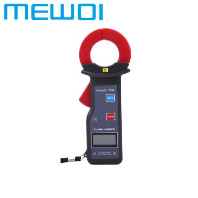 China MEWOI7500-35mm×40mm ,AC 0.00mA~300.0A High Accuracy AC Clamp Leaker for sale