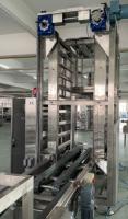 China Tray Stacker Auto Trolley Loader & Unloader with PLC Control System for Bakery Production Lines for sale