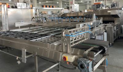 China Automatic Croissant Production Line with Insulated Tunnel Oven & Cooling System for sale