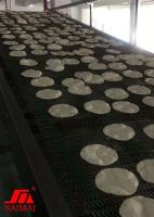 China Fully Automatic Turnkey Roti Lavash Production Line with Multi-Tier Tunnel Oven and Cooling Conveyor System for sale