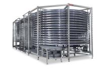 China Multi-Step Proofer Delidding Automatic Toast Production Line with Tunnel Oven and Spiral Cooler for Bread Manufacturing for sale