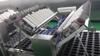 China Continuous Multi-Layer Cooling Suction Depanner Cupcake Production Line with 15-130cc Depositor and 2m Oven Sections for sale