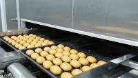China Fully Automatic Bread Production Line with 2m Tunnel Oven Sections and Multi-Level Proofing System for Toast Bread and Rolls for sale