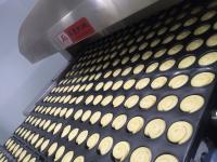 China Continuous 500kg/H Fully Automatic Bread Production Line with Tunnel Oven and 20-25cm Insulation for sale