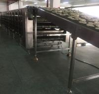 China ISO 9000 Flat Bread Production Line with Adjustable Thickness 2-15mm and Custom Sizes for Pizza, Pita, Tortilla Manufacturing for sale