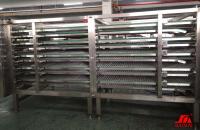 China SUS304 Stainless Steel Flat Bread Production Line with Adjustable Thickness Control and Custom Cutters for sale