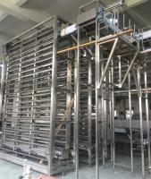 China CE Food Production Line Pan Buffer - Vertical Multi-Step Elevator System with Custom Capacity for sale