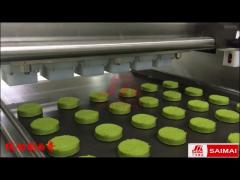 Depositor van koekjes, Cake Depositor, Productielijn van koekjes, Cake Manufacture