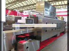 Tipo horno del control del PLC del CE nuevo de túnel calentado directo del gas