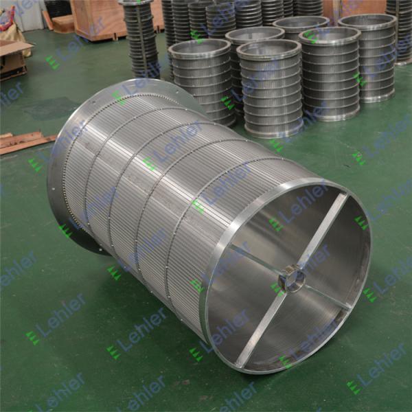 High Strength Stainless Steel Wedge Wire  Screens For Improved Wear Resistance In Coarse Mineral Processing