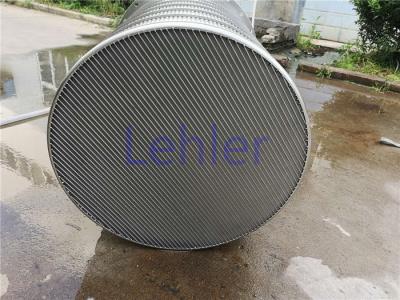 Cina Apertura di alta precisione della scanalatura del cesto metallico del cuneo di Lehler per l'amido/industria dello zucchero in vendita