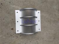 China Double Sieve Bend Screen With Fasteners Connect / Smooth Filtration Surface for sale