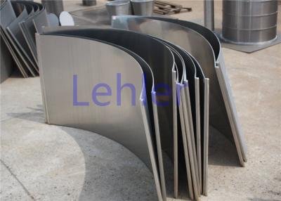 China 120 Degree Sieve Bend Screen 585 / 710 / 825mm Non - Clogging Construction for sale