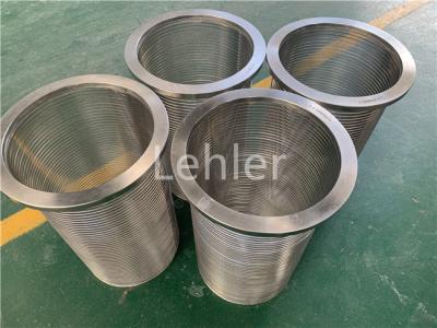 Cina schermo di cavo d'acciaio di 2205 cunei del duplex di lunghezza di 520mm in vendita
