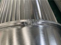 China 100 Micron Wedge Wire Filter Elements For Self Cleaning Strainer for sale