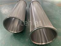 China 100 Micron Wedge Wire Filter Elements For Self Cleaning Strainer for sale