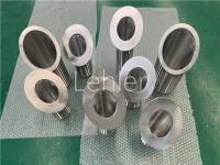 China 80 Mesh Replaceable V Wedge Wire Screen Basket 45 Degree for sale