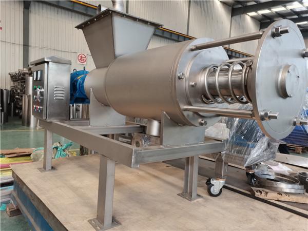 Inox Screw Press Separator For Farm Manure Dewatering Treatment