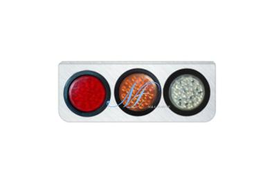 Cina 5026 CIMC jeep della luce di indicatore della lampada di combinazione di tre lenti LED fuori dal crogiolo L di strada ATV SUV in vendita