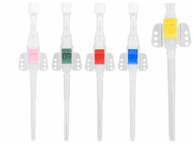China 20G Arterial cannula with flowswitch anethesia arterial pressure monitoring and serial arterial blood gas determinations for sale