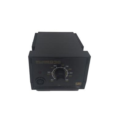 Cina Rendimento elevato di saldatura di colore del nero di potere della stazione 60W del saldatore analogico senza piombo in vendita