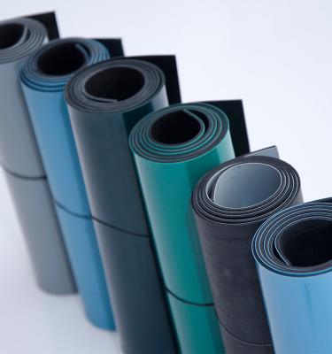 China Glatte Gummi ESD-Tabellen-Matte 10m x1m zu verkaufen