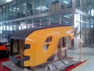 China As Customized FRP Bus Body Parts with Customized Gel Coat Surface for sale