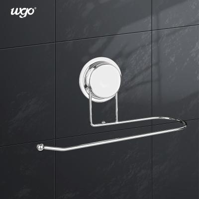 China ISO9001 Self Adhesive Bathroom Product Holder WGO Suction Wall Towel Rack for sale